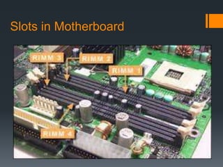 Memory and memory modules by zuko khephu | PPTX