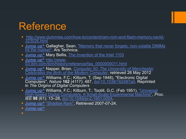 Memory and memory modules by zuko khephu | PPT
