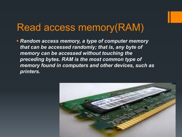 Memory and memory modules by zuko khephu | PPT