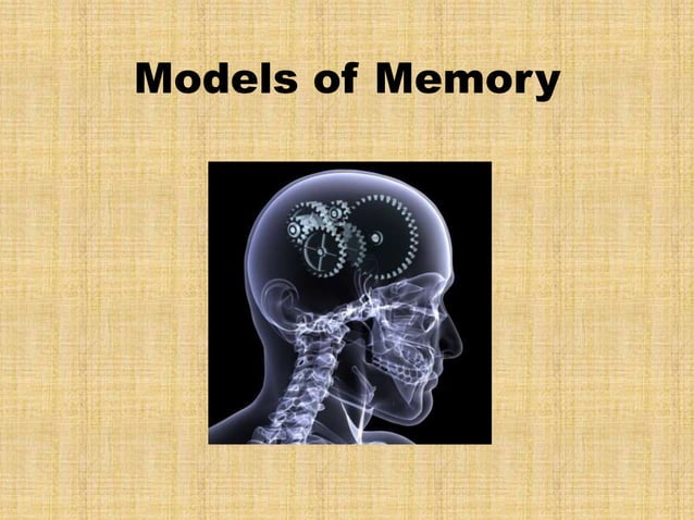 Memory and Models of Memory | PPTX