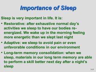 memory AND SLEEP PROBLEMS.ppt
