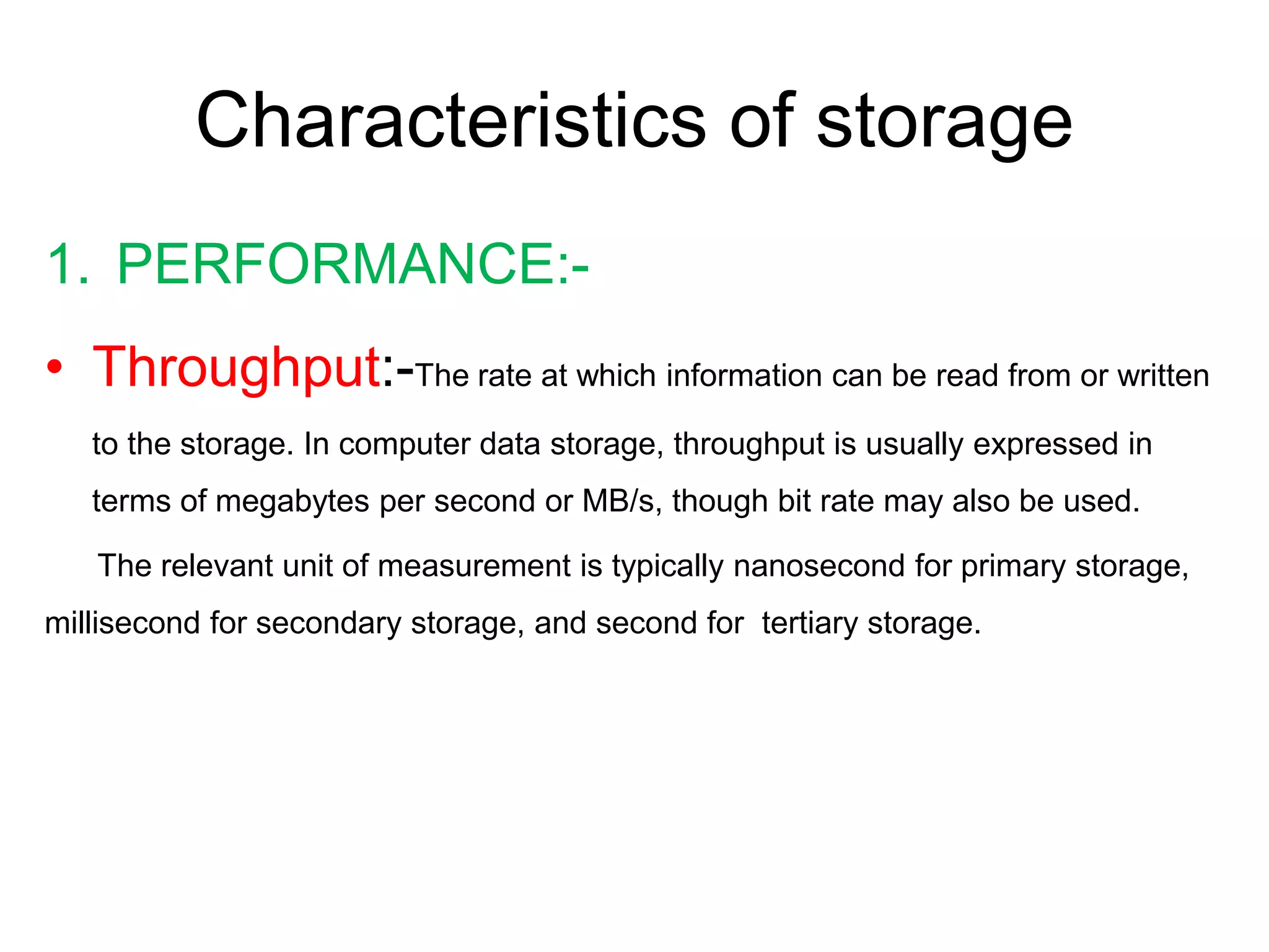 Memory and storage | PPT