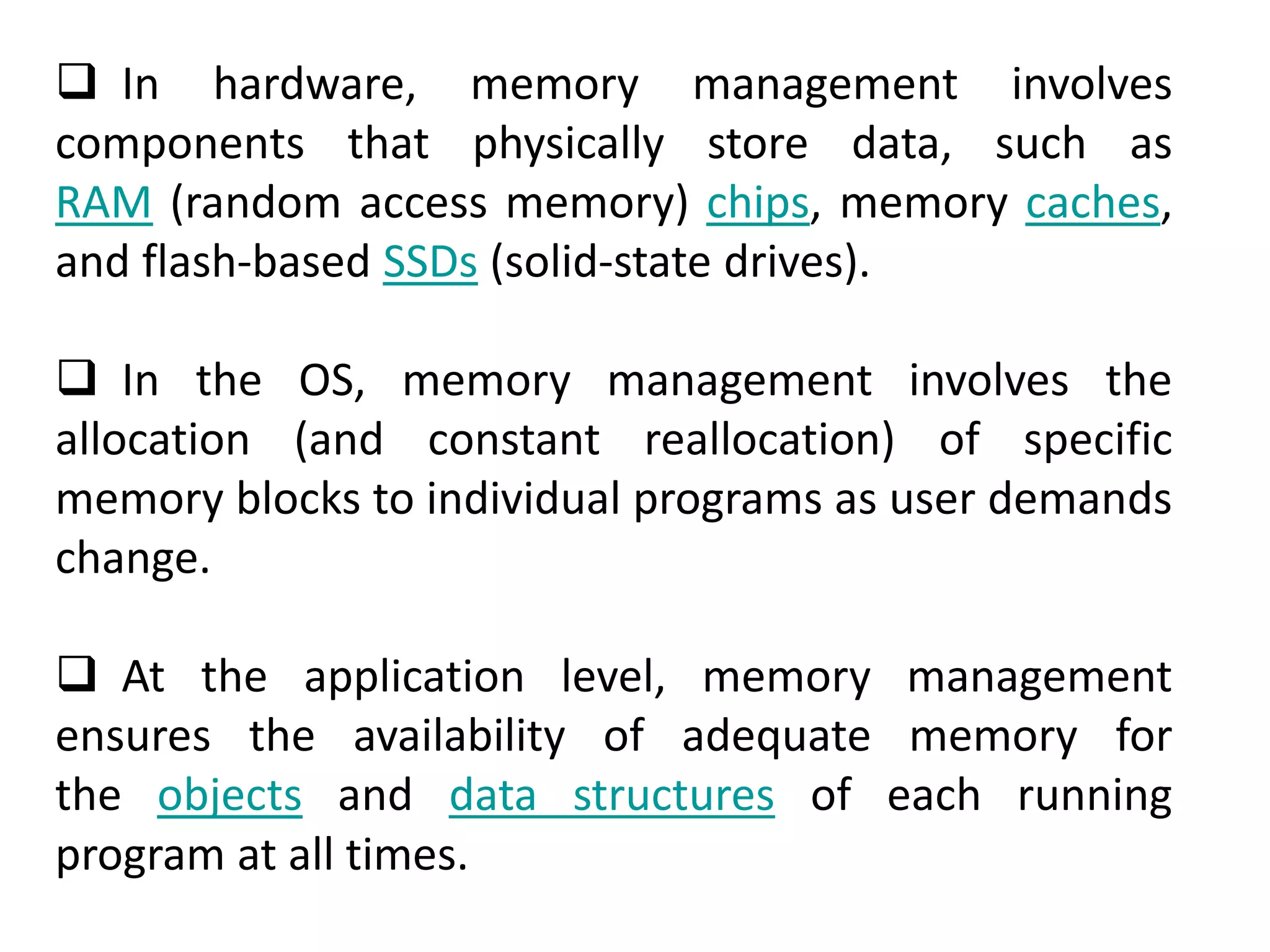 Memory and storage | PPT