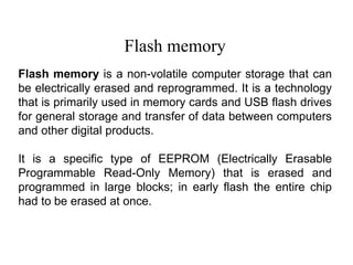 Memory and storage | PPT