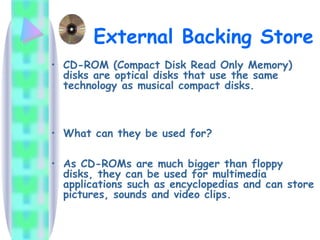 Computer Memory, Storage and their types .ppt