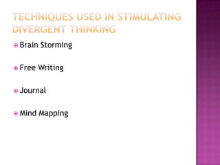 Memory and Thinking | PPTX