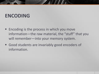 Thinking and Memory | PPTX