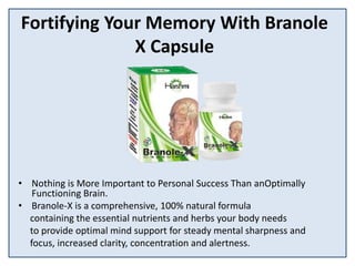 Memory Enhancement Capsule | PPTX