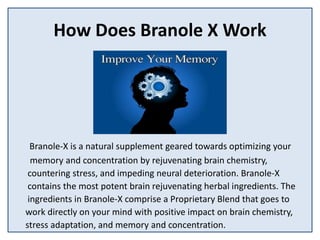 Memory Enhancement Capsule | PPTX