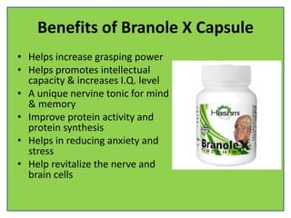 Memory Booster Supplements to Improve Mental Abilities | PPTX