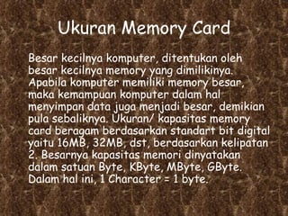 Memory card | PPT