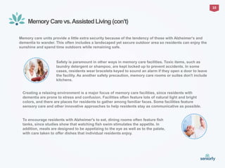 Memory Care 101 | PPTX