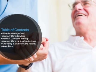 Memory Care 101 | PPTX