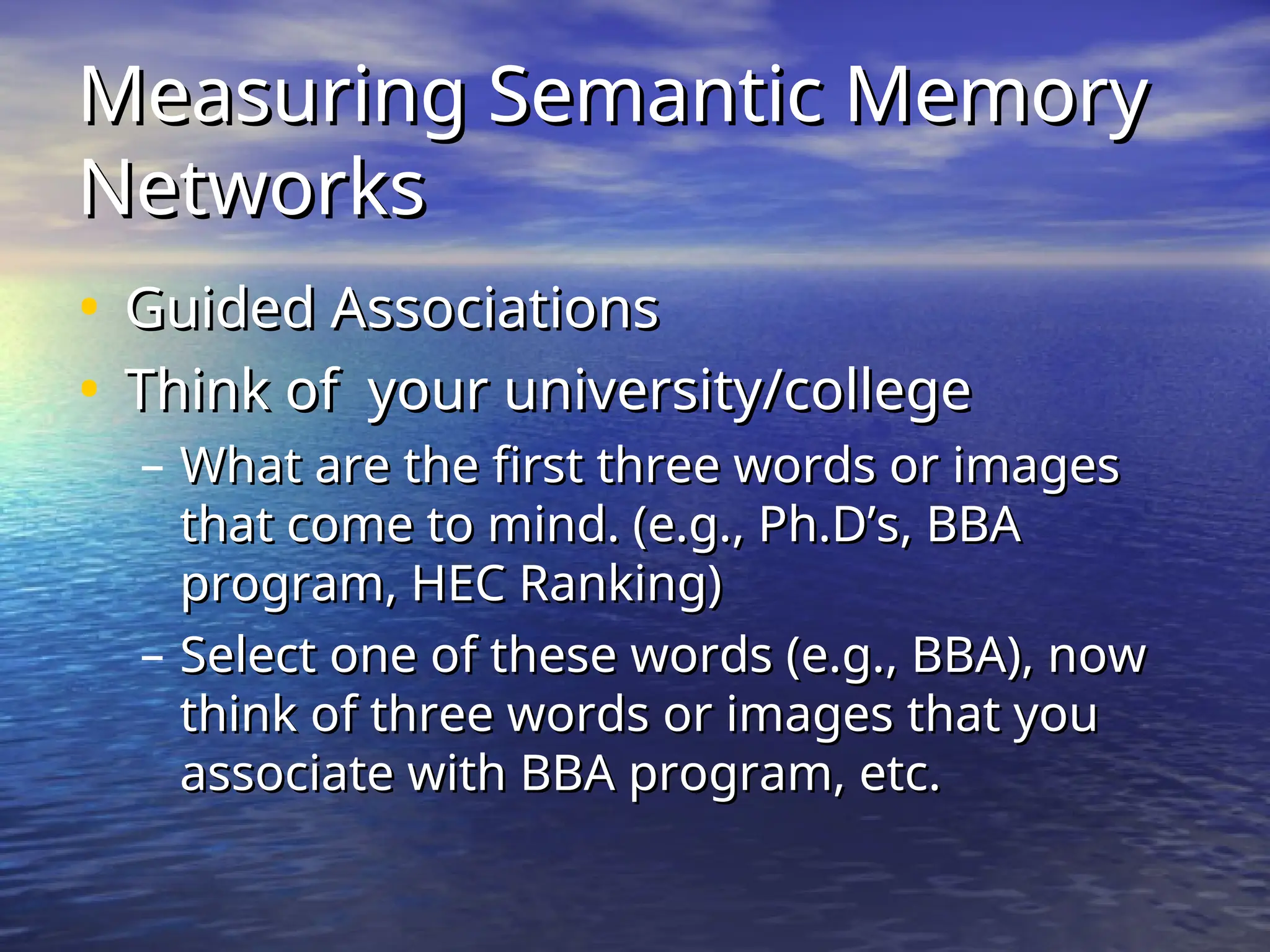 Memory & Cognitive Learning related to consumer behavior | PPT