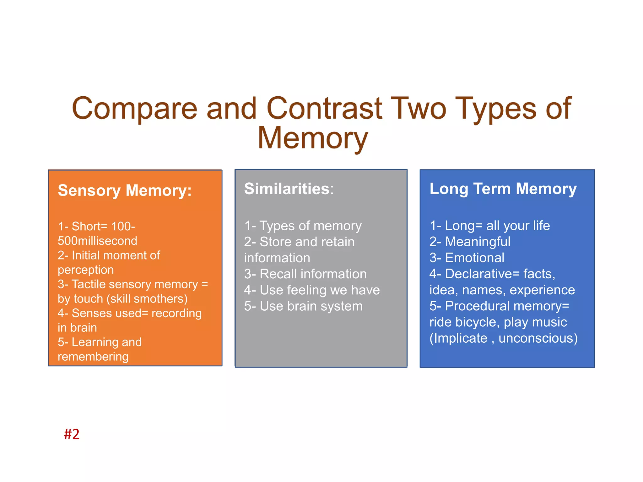 CONCEPTUAL FRAMEWORK: COMPARISON / CONSTRAST | PPTX