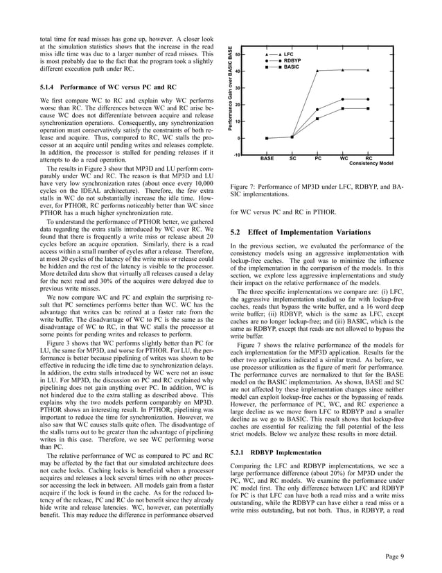 Memory consistency models | PDF | Databases | Computer Software and Applications