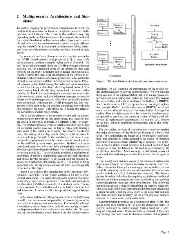Memory consistency models | PDF | Databases | Computer Software and Applications