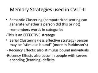 Memory & cvlt | PPT