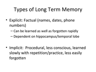 Memory & cvlt | PPT