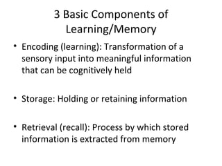 Memory & cvlt | PPT