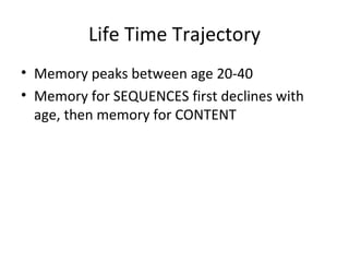 Memory & cvlt | PPT