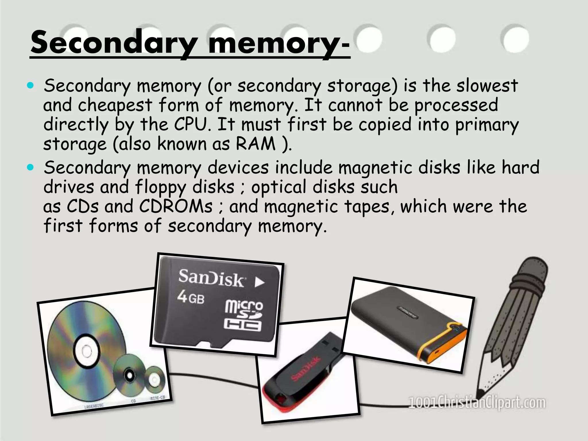 Memory devices | PPTX