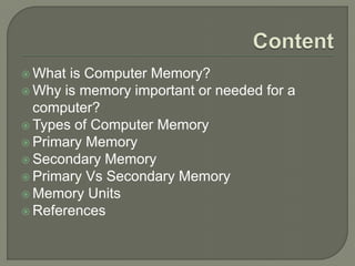 Memory devices presentation class 6 ppt.pptx