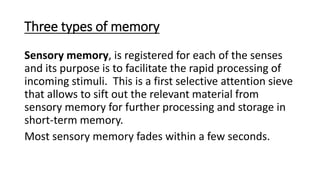 Memory Disorders | PPTX