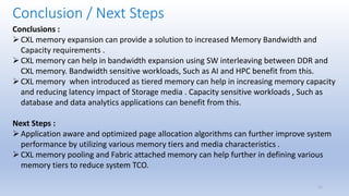 Q1 Memory Fabric Forum: Memory expansion with CXL-Ready Systems and Devices | PPT