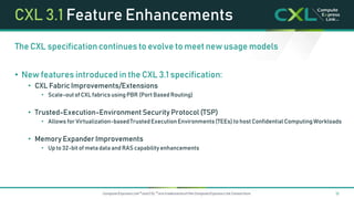 Q1 Memory Fabric Forum: Compute Express Link (CXL) 3.1 Update | PPTX