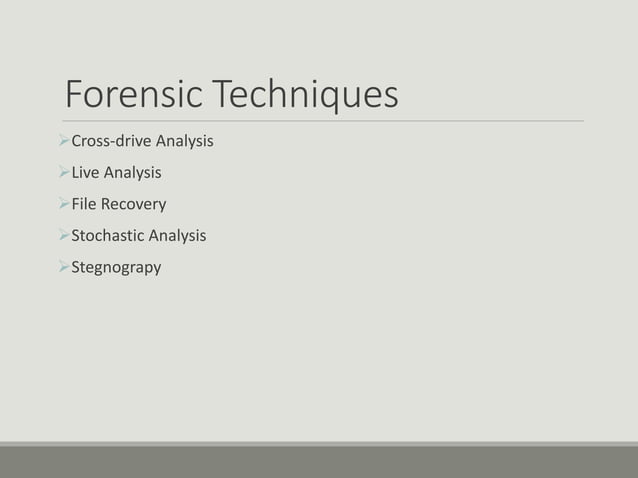Memory forensics | PPTX