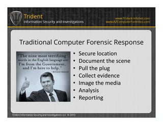 Memory forensics and incident response | PDF