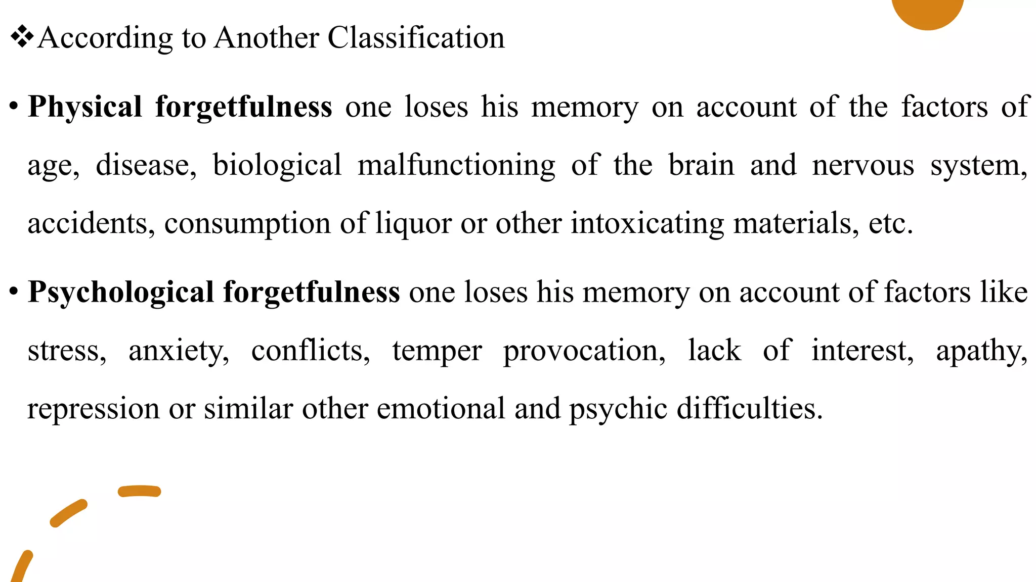 Memory & forgetting | PPTX