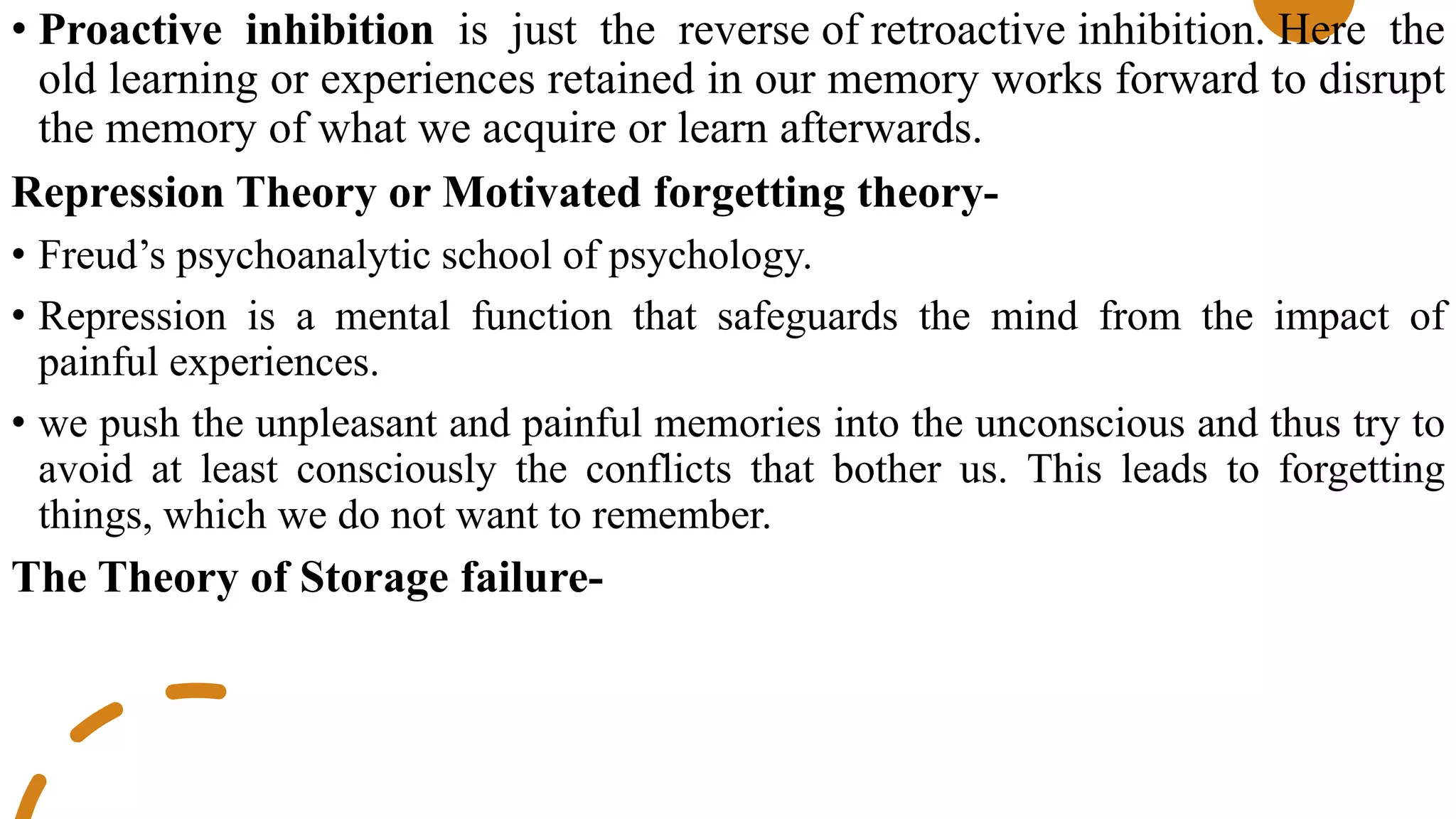 Memory & forgetting | PPTX