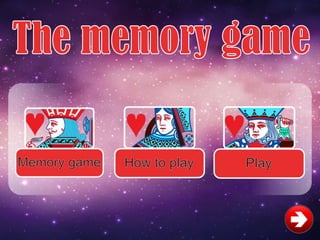 Memory game | PPTX