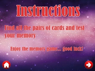 Memory game | PPT