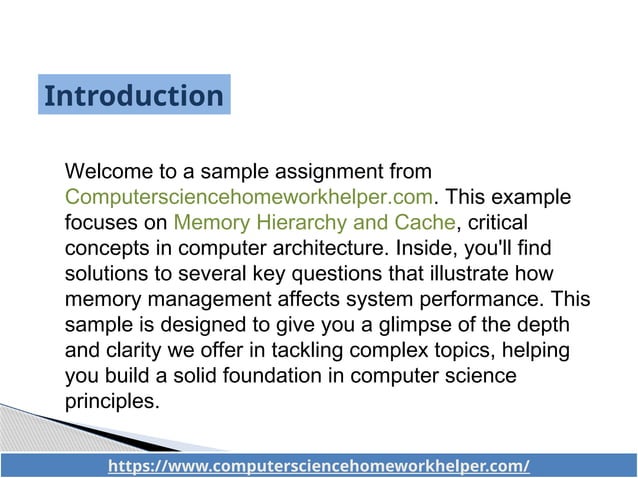 Master-Level Memory Hierarchy & Cache Questions Solved | PPT Master-Level Memory Hierarchy & Cache Questions Solved | PPT