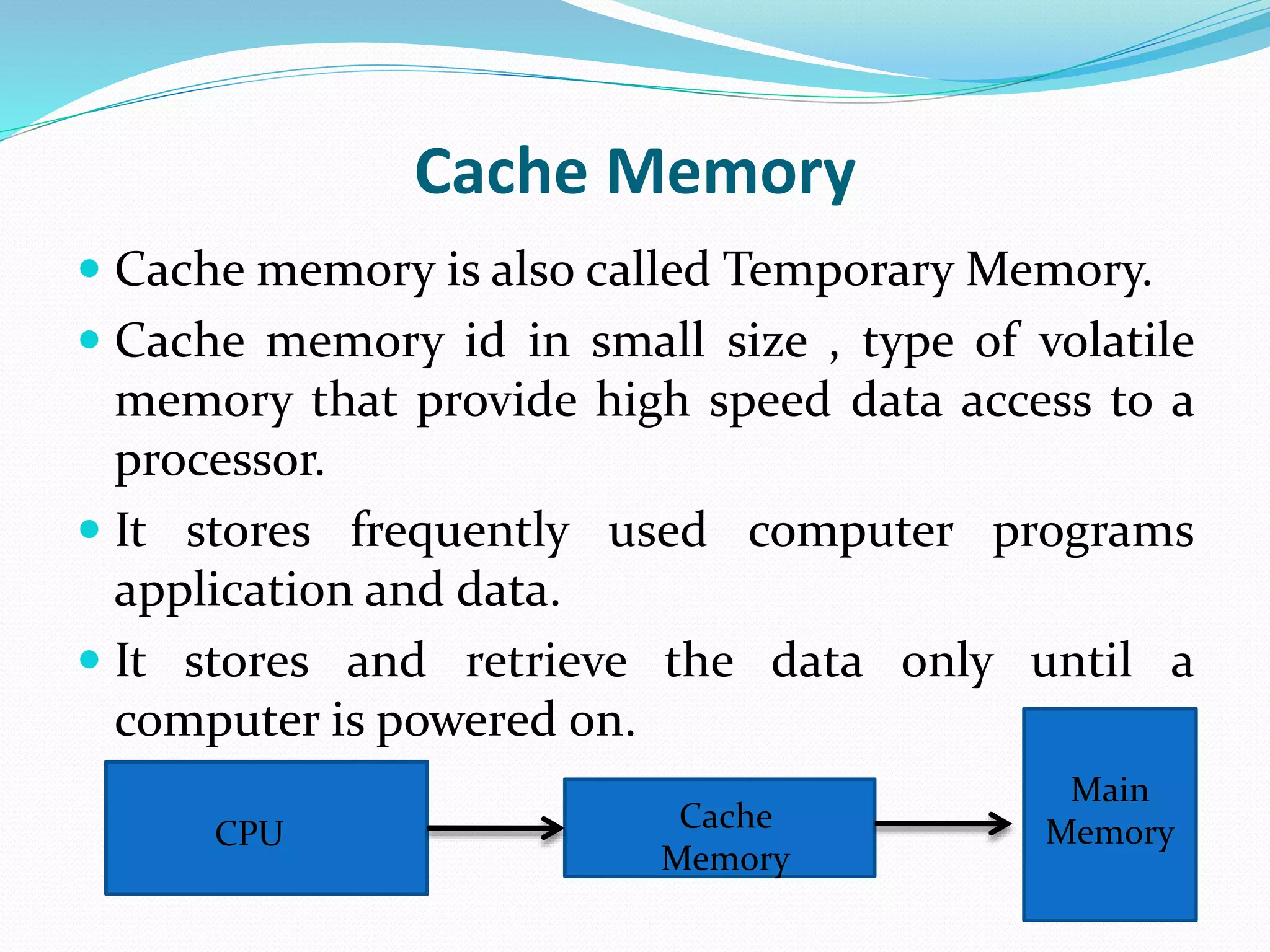Memory Hierarchy | PPTX