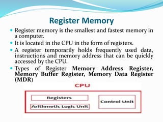 Memory Hierarchy | PPTX