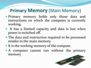 Memory Hierarchy | PPTX