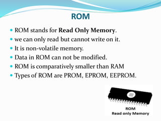Memory Hierarchy | PPTX