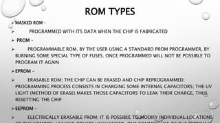 Memory hierarchy of digital computer system | PPT