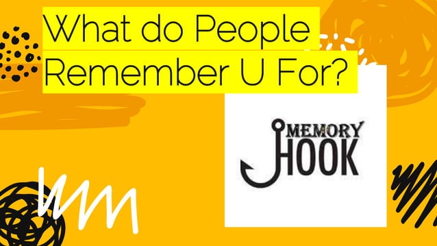 Memory hooks - BNI Matrix NEC 2/3/2022 | PPTX