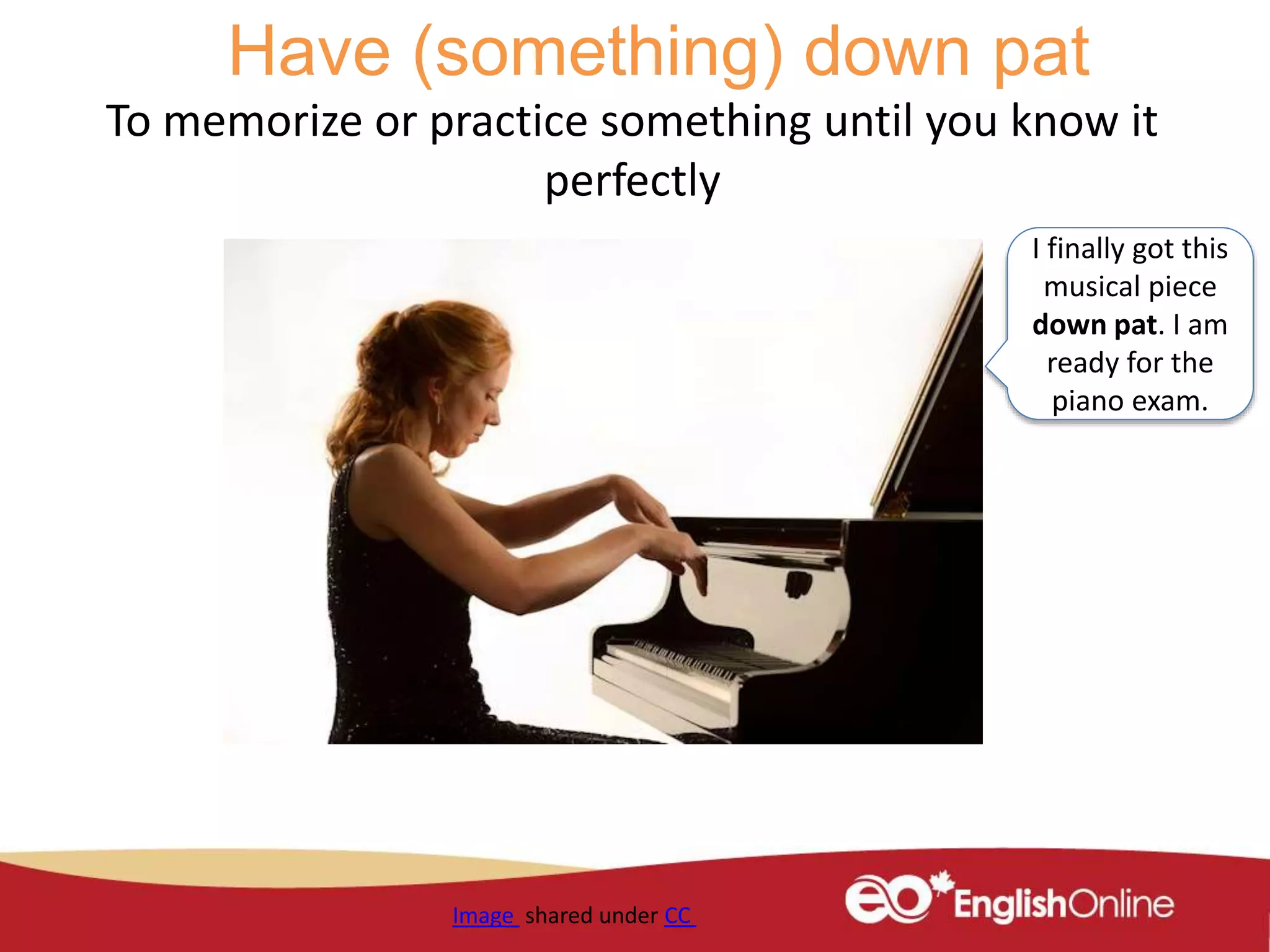 Memory idioms | PPTX