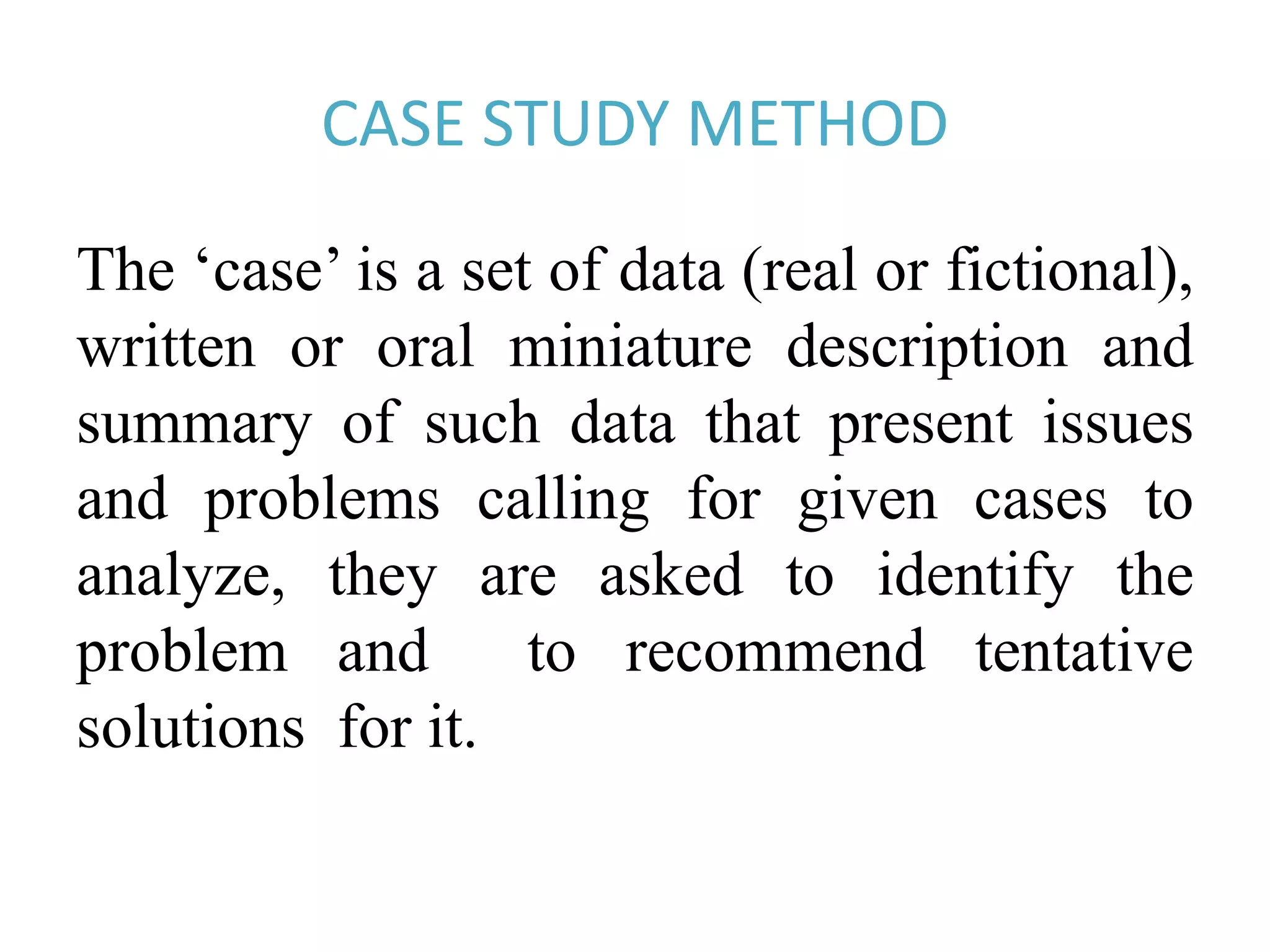 Memory Improve Methods_ Case Study method | PPT