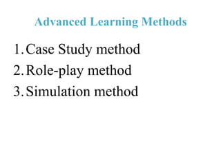Memory Improve Methods_ Case Study method | PPT