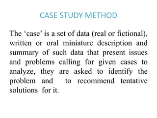 Memory Improve Methods_ Case Study method | PPT