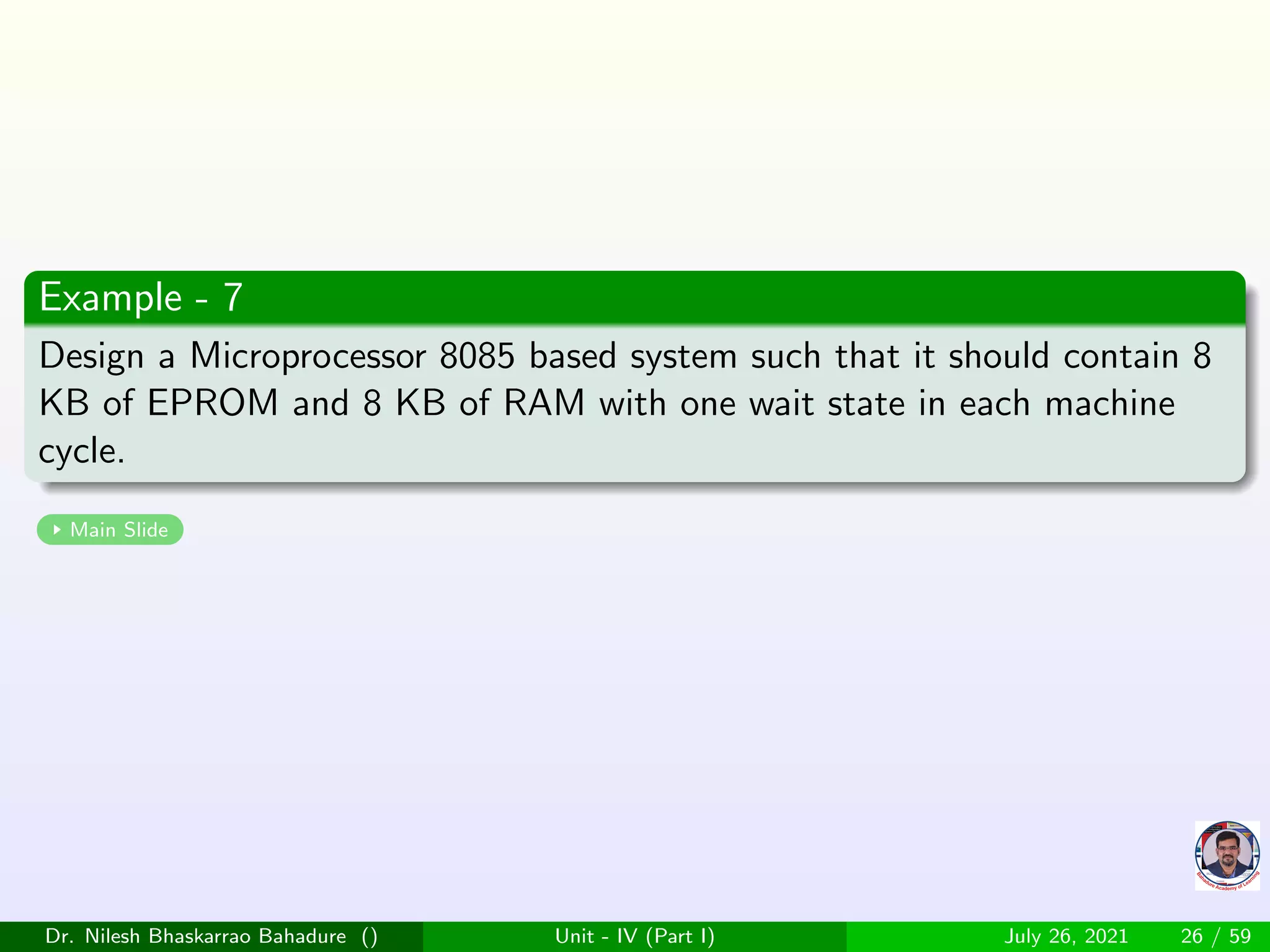 Memory interfacing of microprocessor 8085 | PDF