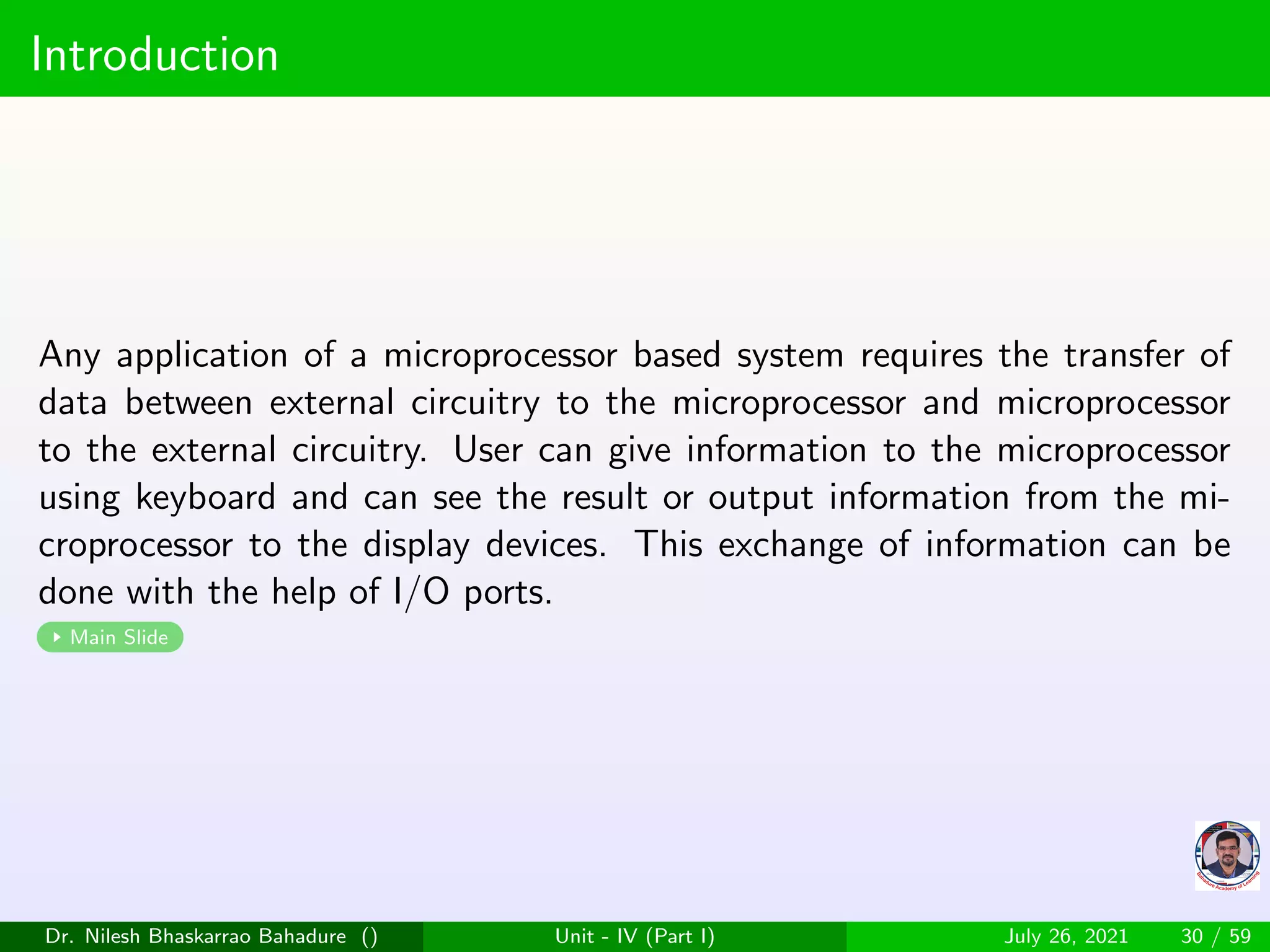 Memory interfacing of microprocessor 8085 | PDF
