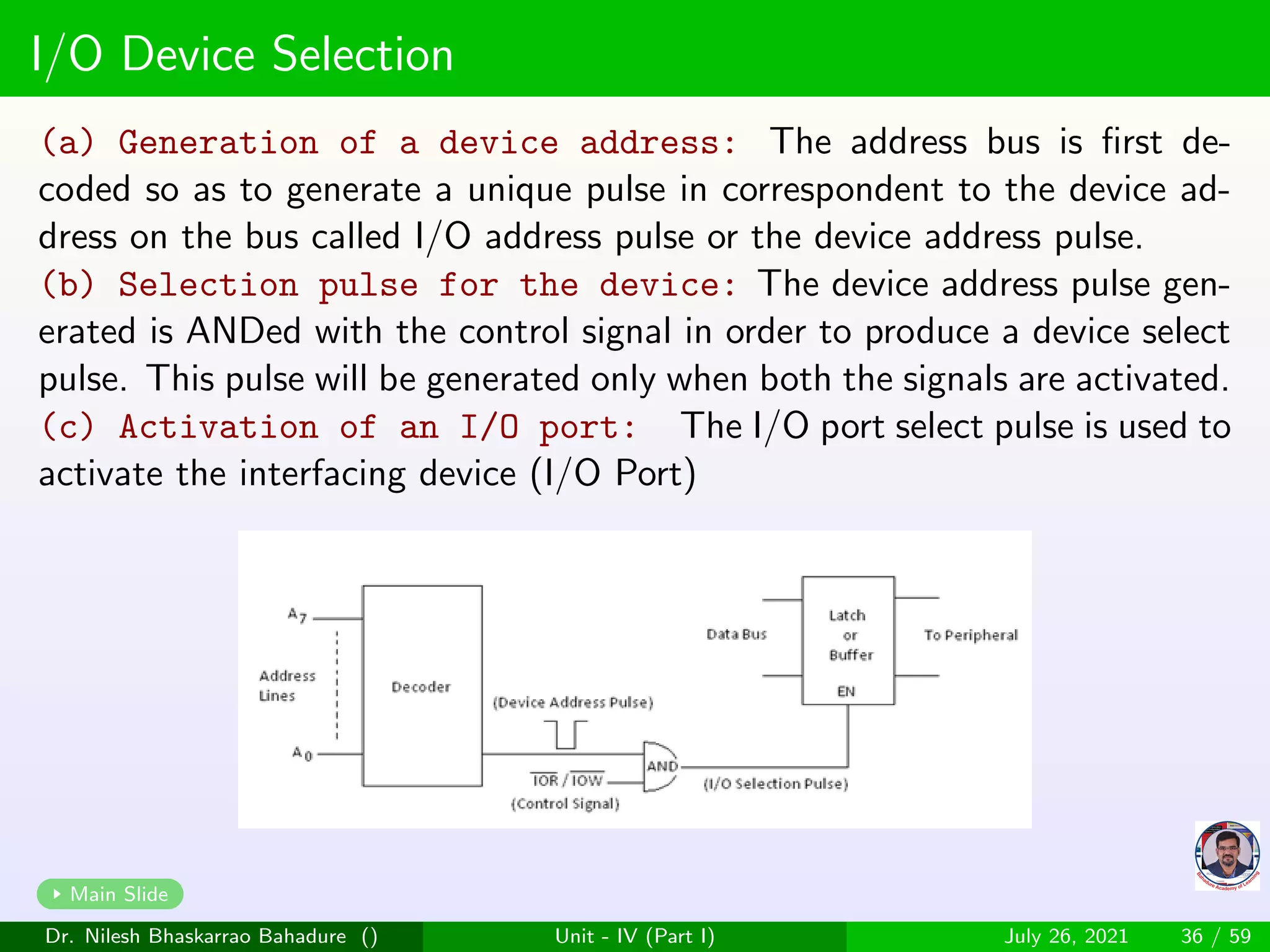 Memory interfacing of microprocessor 8085 | PDF